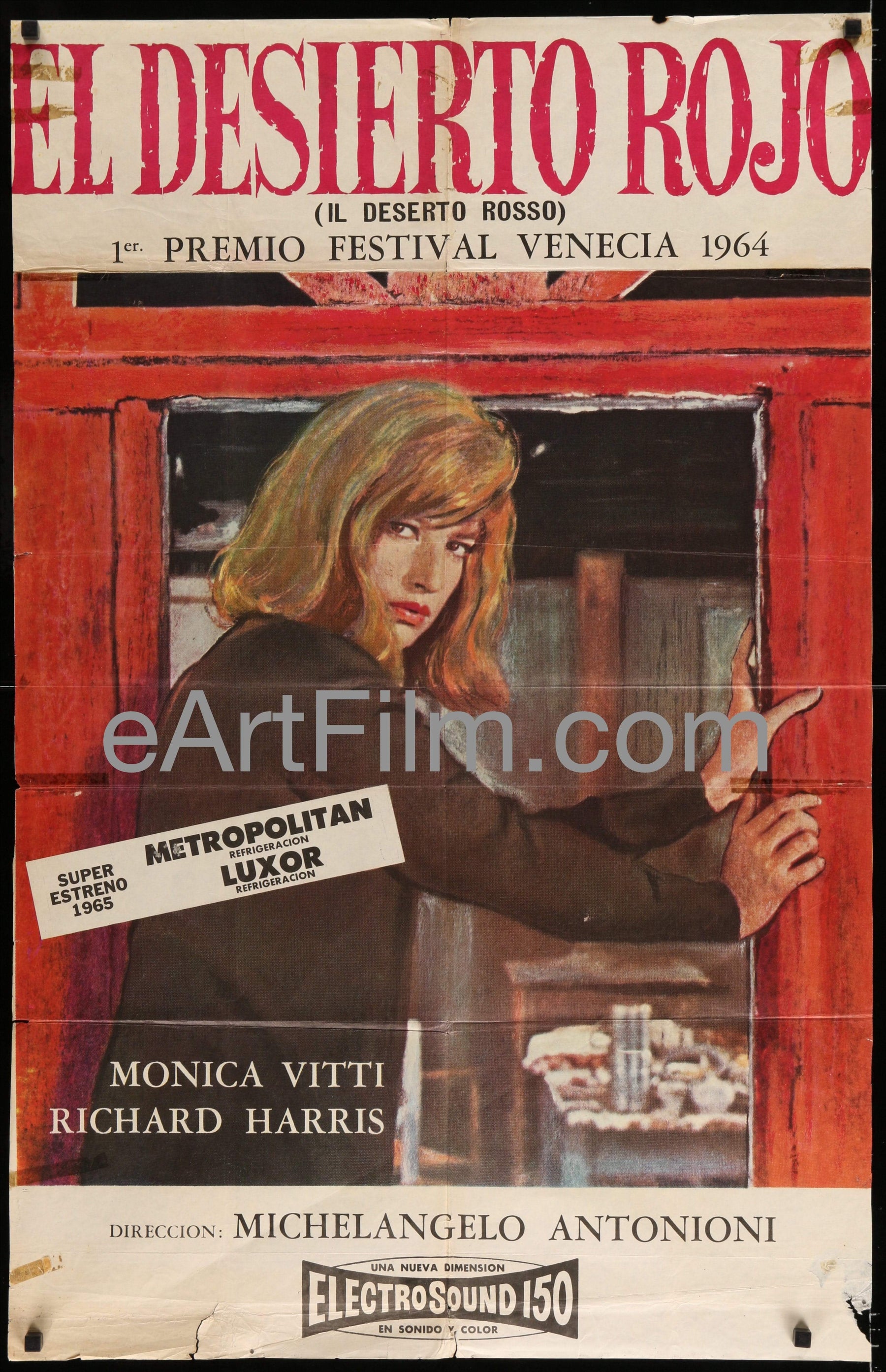 Red Desert-Il Deserto Rosso-1964-27x41-Antonioni-Monica Vitti ...
