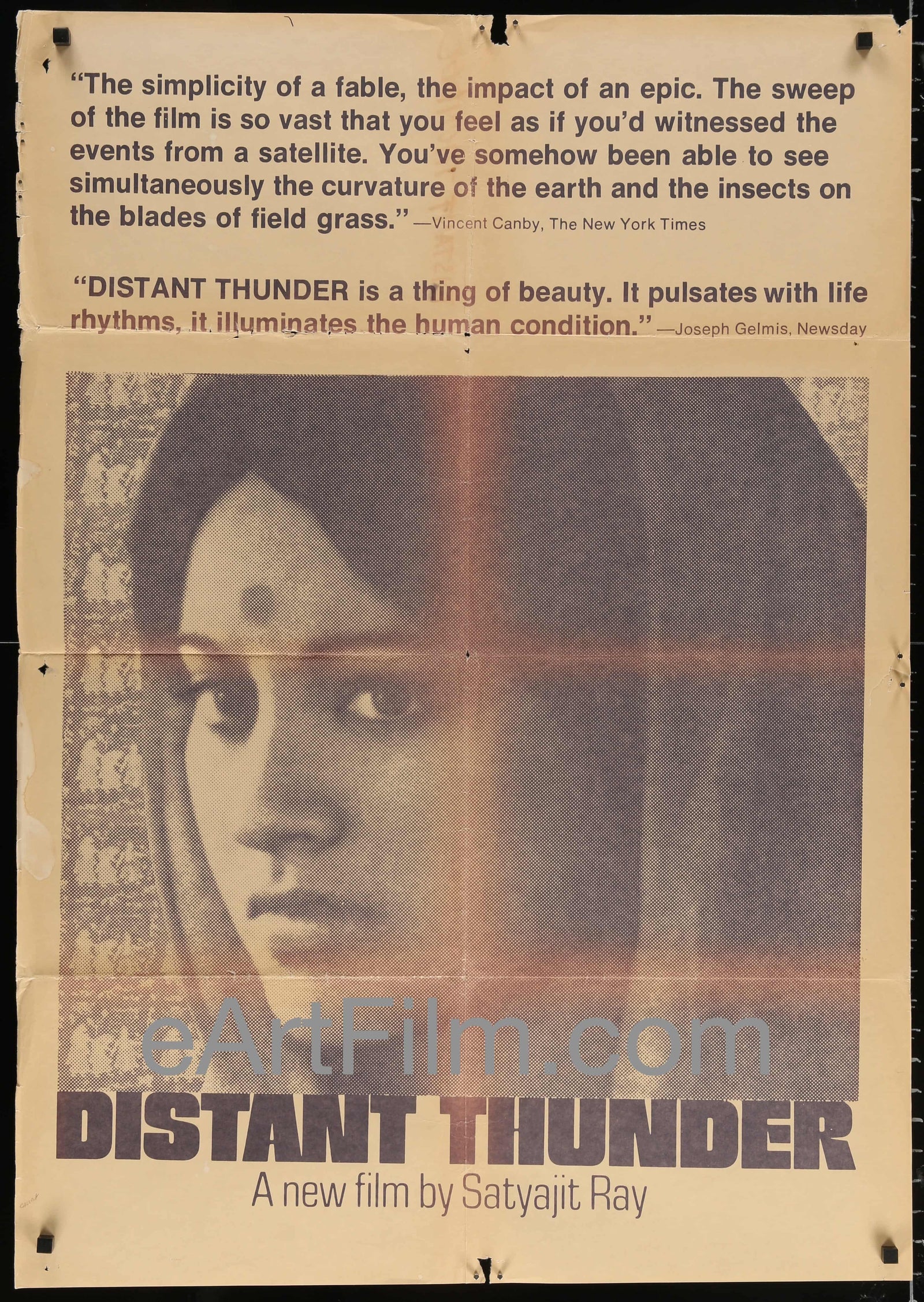 Satyajit Ray Movie Posters - Apu Trilogy, Indian Cinema Collection ...