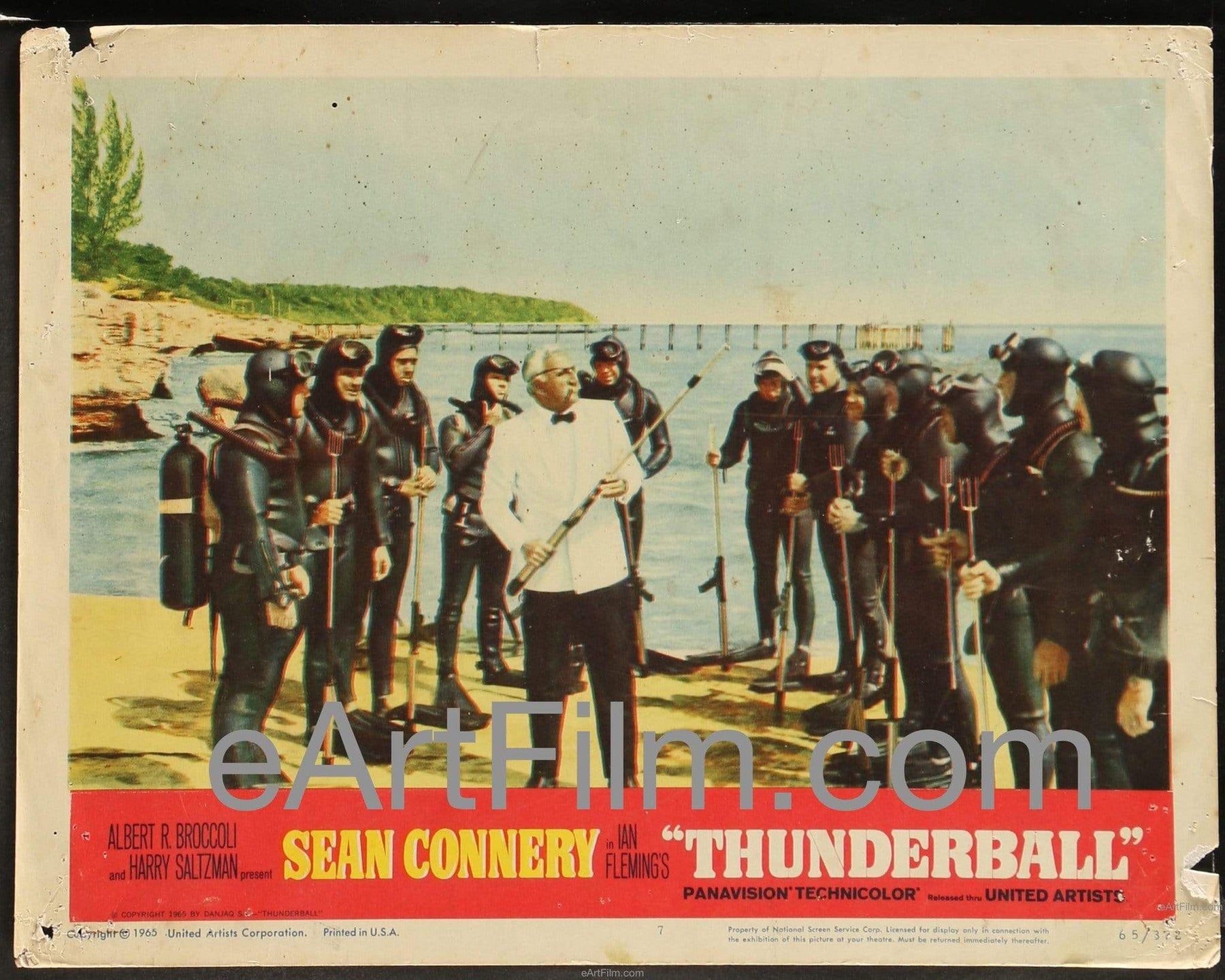 Thunderball-1965-Original Lobby Card-11x14-Sean Connery-James Bond 007 ...