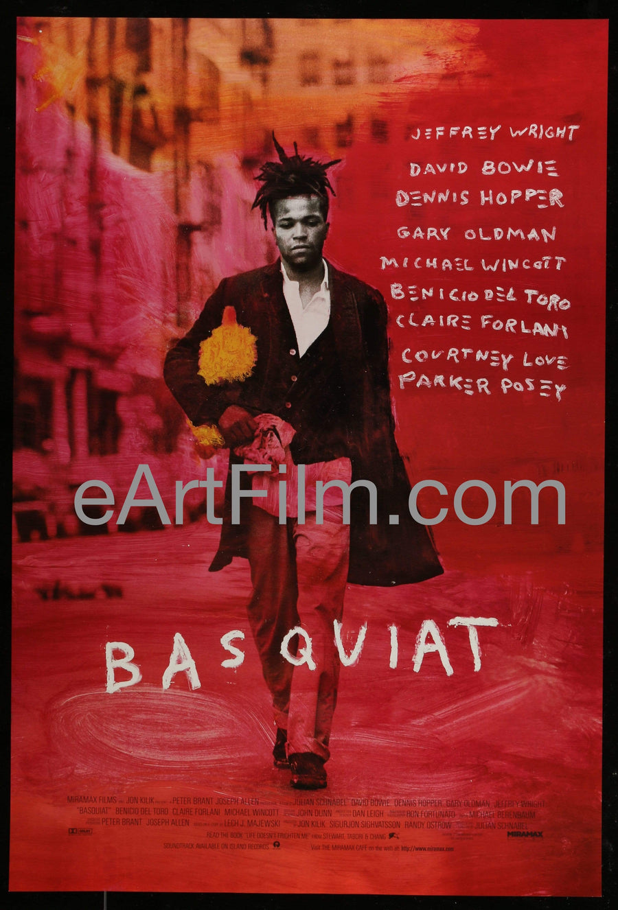 Basquiat Jeffrey Wright David Bowie Gary Oldman Courtney Love 1997 27x ...