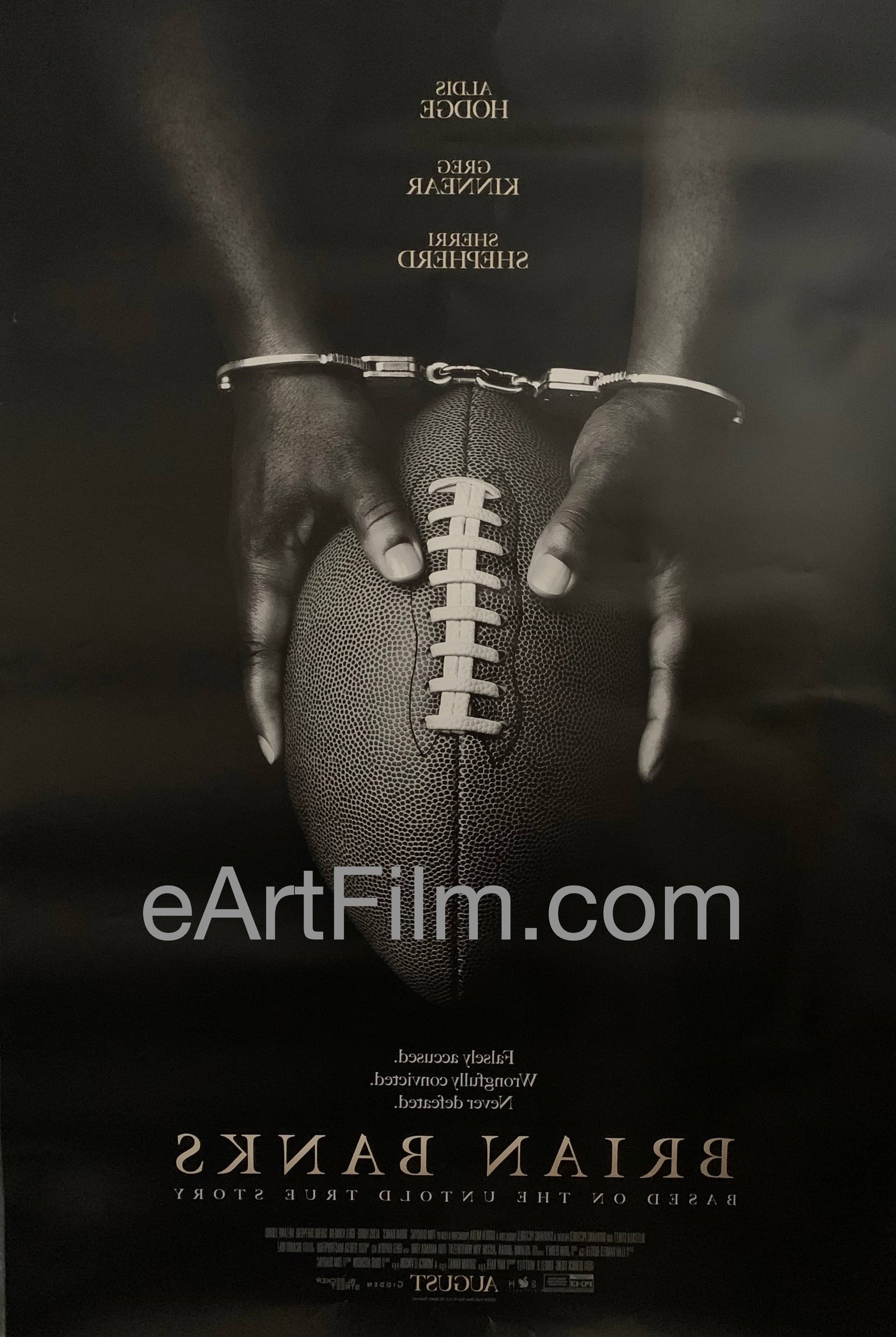 Brian Banks original movie poster 2019 27x40 DS football prison drama ...