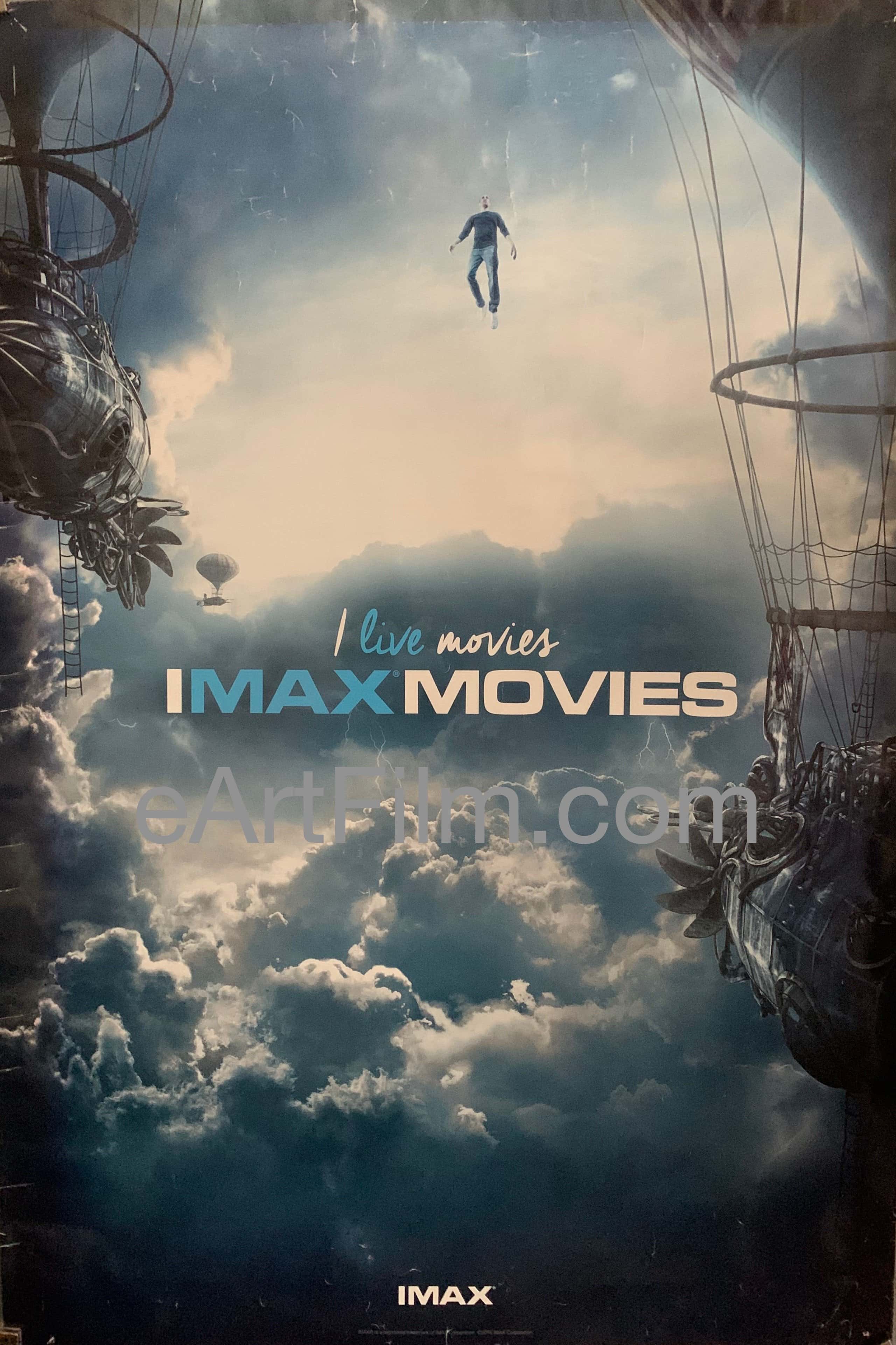 Imax Movies I Love Movies 2000's 27x40 DS Image Anuncio de cine máximo ...