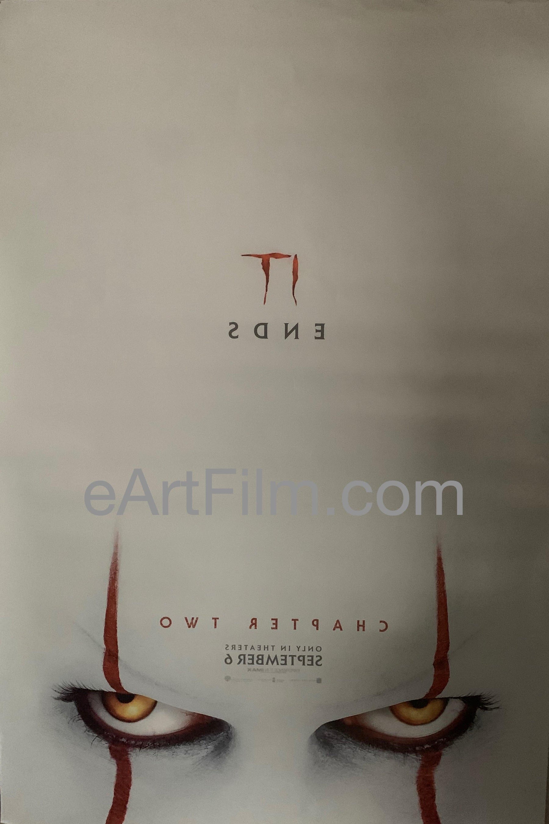 It Chapter Two original movie poster advance double sided 2019 27x40 e ...