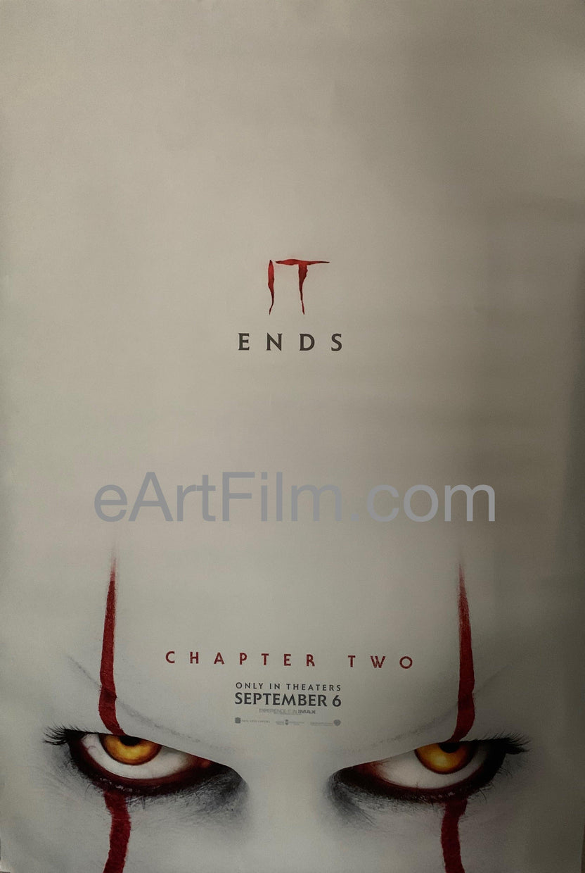 It Chapter Two original movie poster advance double sided 2019 27x40 e ...
