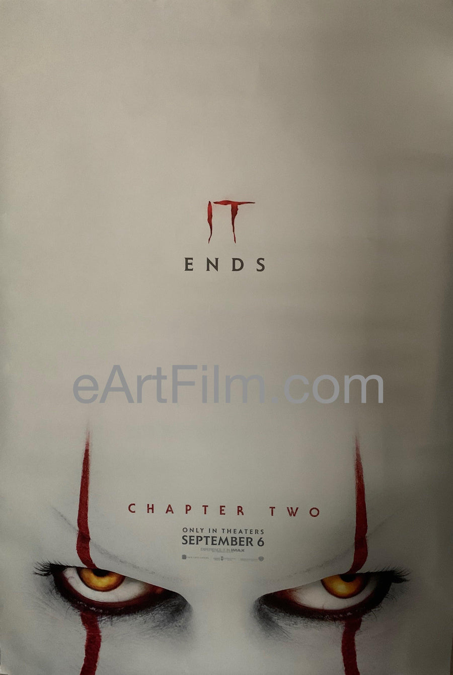 It Chapter Two original movie poster advance double sided 2019 27x40 e ...