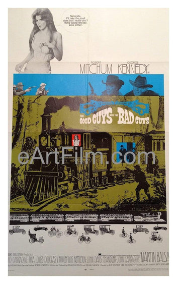 Good Guys And The Bad Guys 1969 27x41 Original U.S One Sheet Movie Pos ...