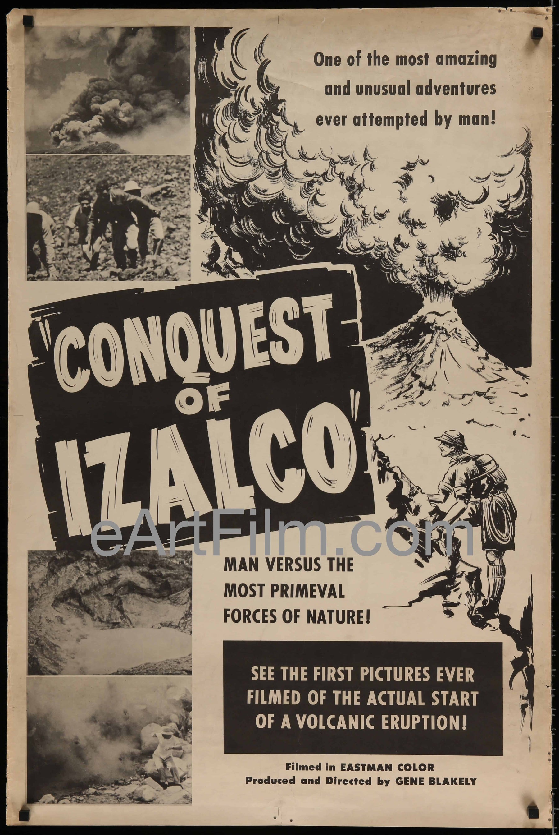 Conquest Of Izalco-Gene Blakely Volcano and Nature Documentary-1960s ...